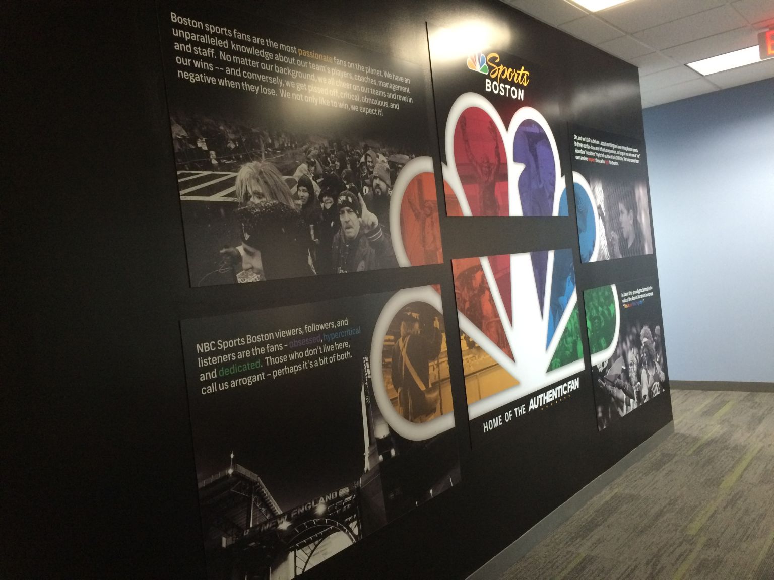 NBC Sports Boston Wall Mural – Alicia Chouinard